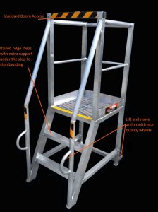Mobile Work Platform - Aluminium Work Platforms Australia | AliSafe