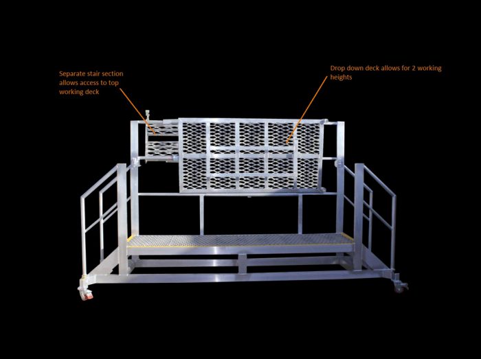 Working Platforms - Removable Handrail Suppliers | Alisafe | AliSafe