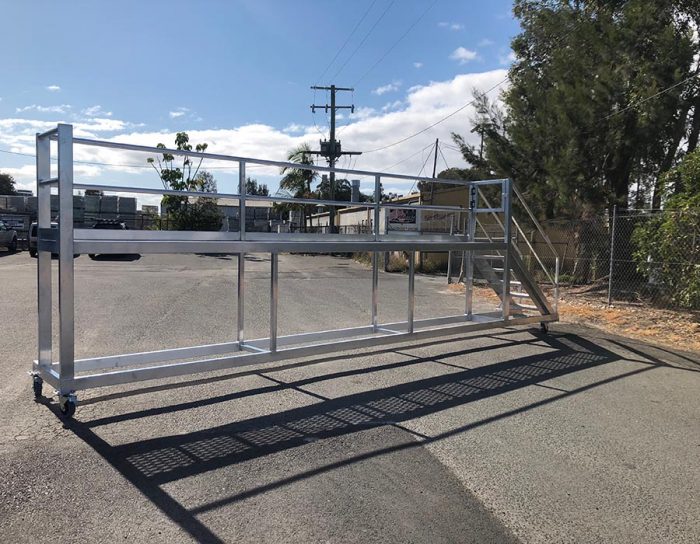 Truck Loading Safety Platforms - Custom Access Platform | AliSafe