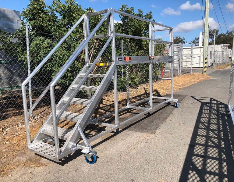 Truck Loading Safety Platforms - Custom Access Platform | AliSafe