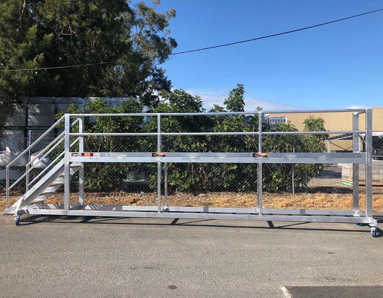 Truck Loading Safety Platforms - Custom Access Platform | AliSafe